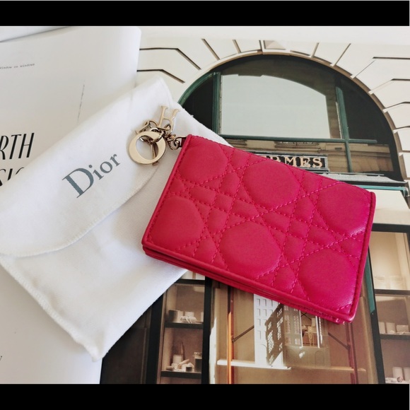Dior | Bags | Dior Mini Wallet Pink | Poshmark